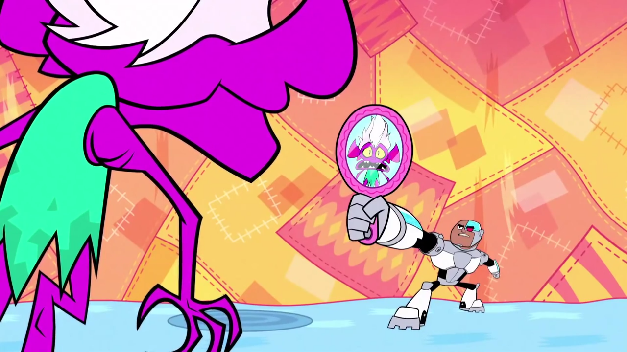 Image - Cyborg faces his fear.png | Teen Titans Go! Wiki | FANDOM ...