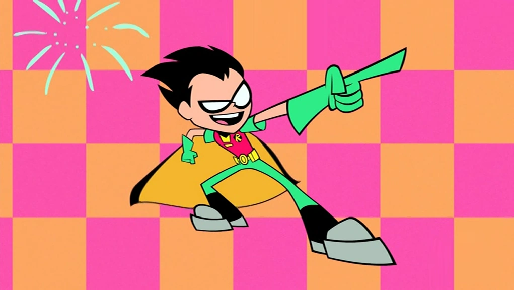 Image - Robin celebrates.png | Teen Titans Go! Wiki | FANDOM powered by ...