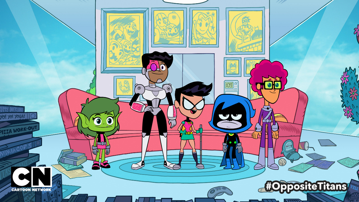 Image - Opposite titans.png | Teen Titans Go! Wiki | FANDOM powered by ...