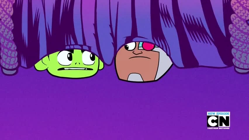 Image - Beast boy and cyborg's stakeout..jpg | Teen Titans Go! Wiki ...