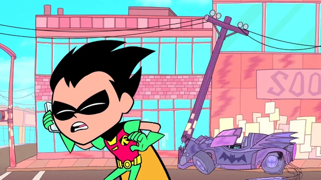 Image - Batmobile crash.png | Teen Titans Go! Wiki | FANDOM powered by ...