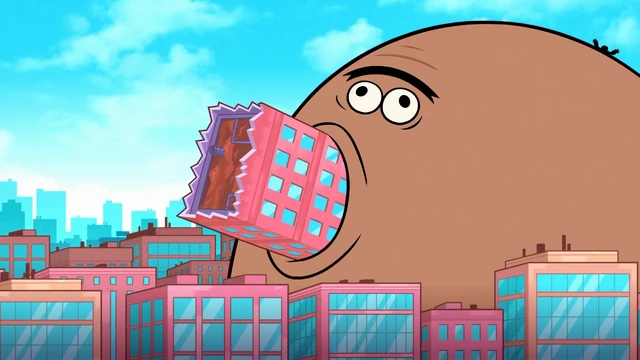 Image - Cyborg-Belly-Huge2-Smile-Bones.PNG | Teen Titans Go! Wiki ...