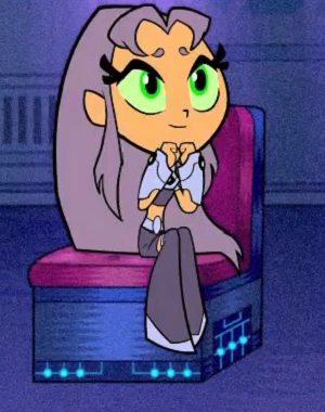 Image - Starfire's Emoticlones - Grey Starfire.png | Teen Titans Go ...