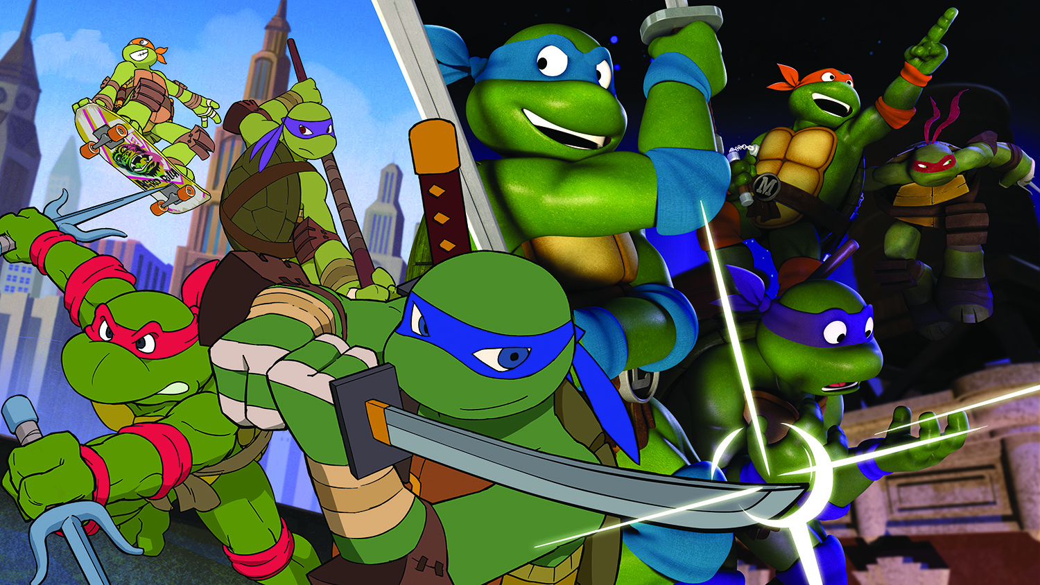 Image - Trans-Dimensional Turtles Poster.jpg | Teenage Mutant Ninja ...