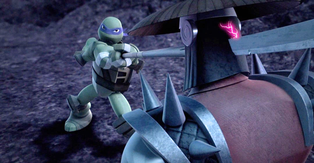 Image - Elite Chrome Dome Stabbed In The Head By Donnie.jpg | Teenage ...