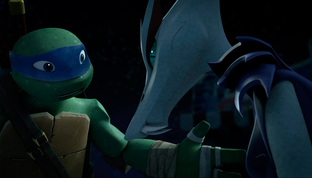 Image Leonardo Talking With Serpent Karai Teenage Mutant Ninja