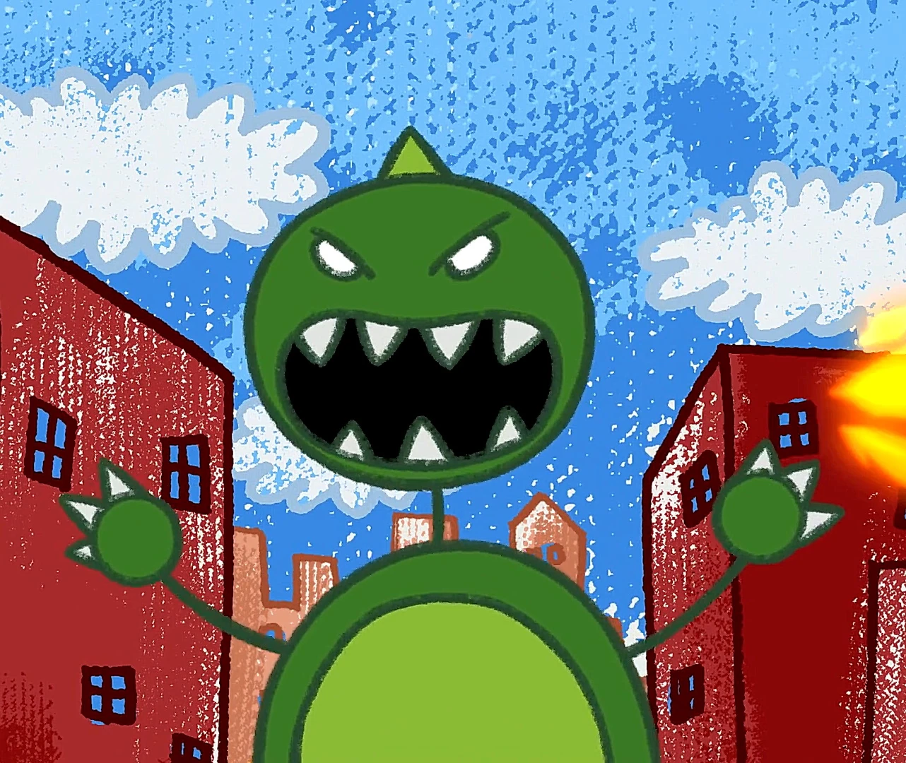 Giant Monster (Larry's World) | Teen Titans Wiki | Fandom