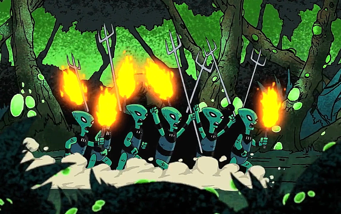 Green Aliens | Teen Titans Wiki | Fandom