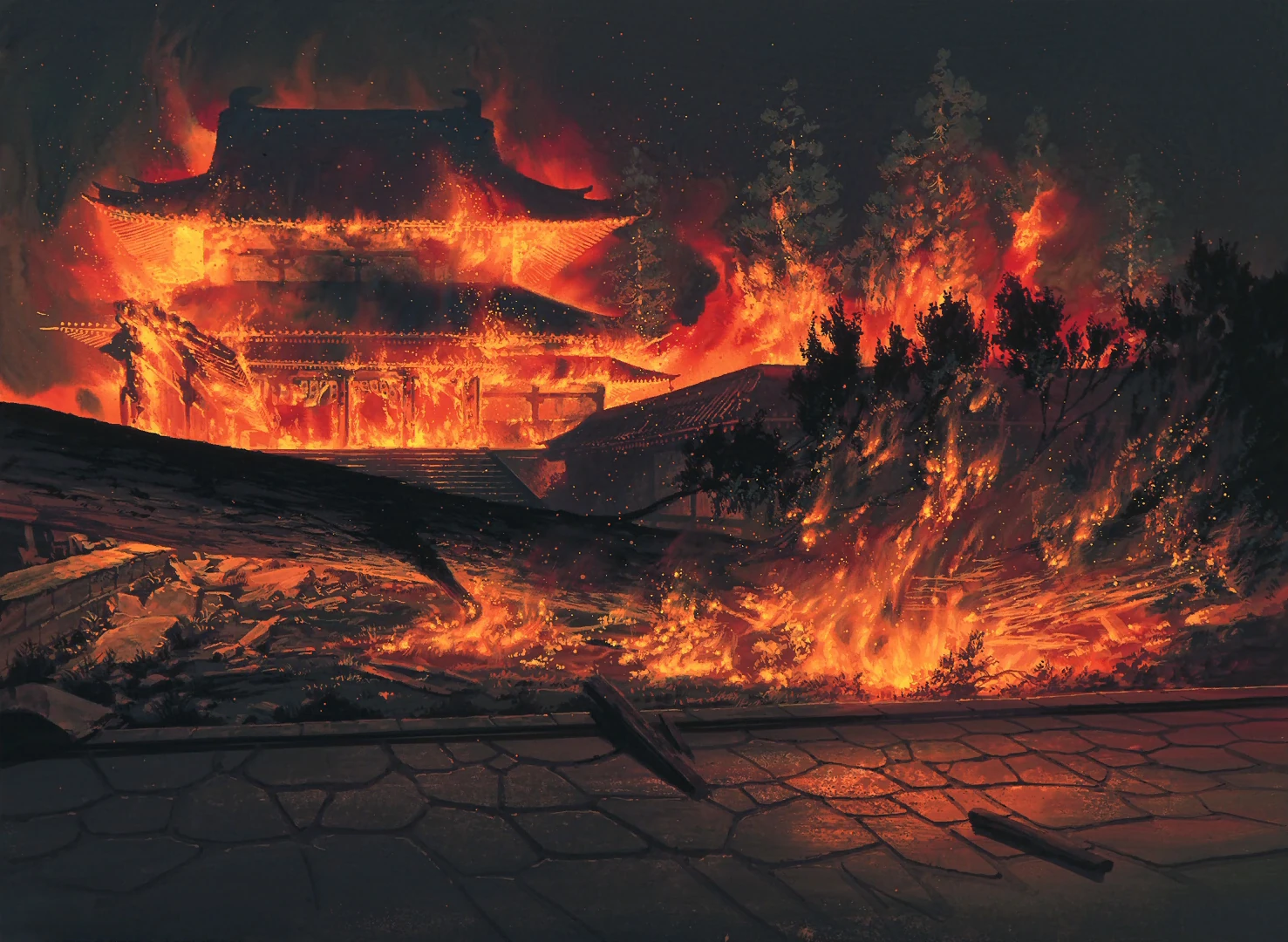 Burning Temple | Tekkenpedia Fr | FANDOM powered by Wikia