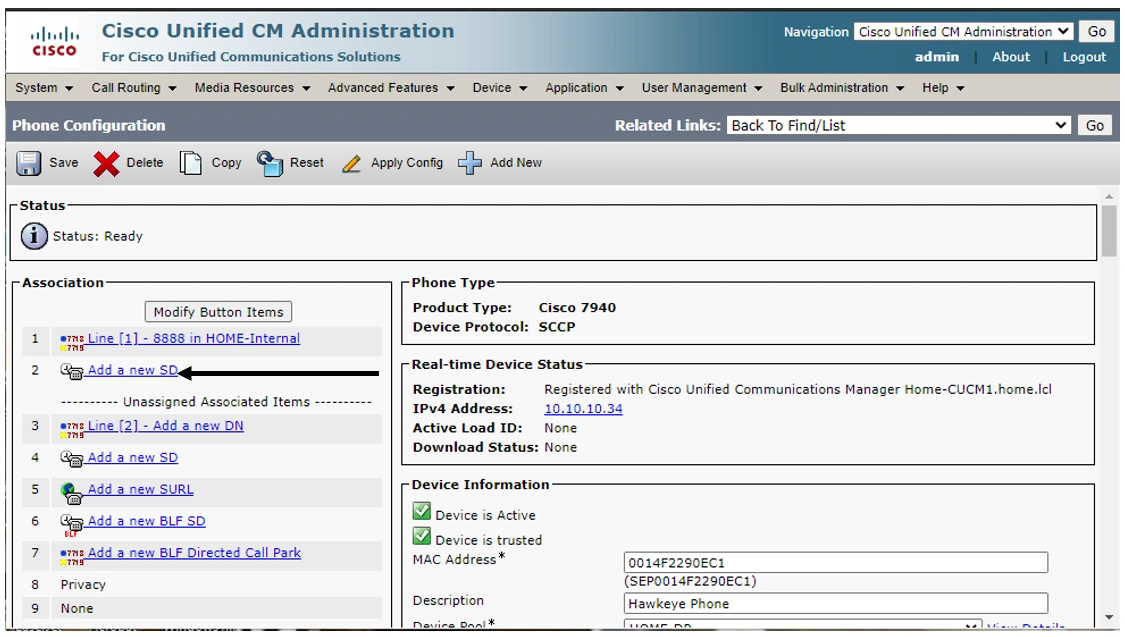 CUCM Create Phone Button Template | Telephony-Networking Wiki | Fandom