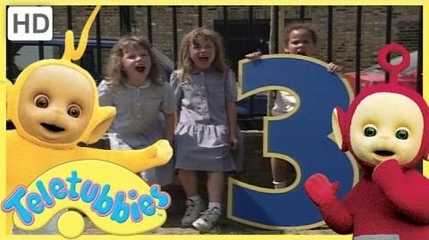 Video - Teletubbies - Numbers 3 (Season 2, Episode 48 Full HD Episode ...