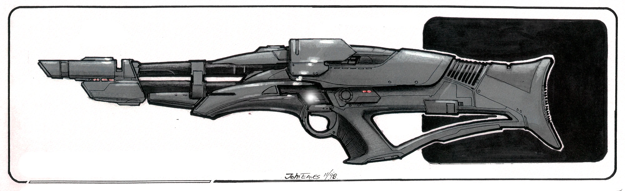 Mark-II Concussion/Blaster Rifle | Twilight Templars Wiki | Fandom