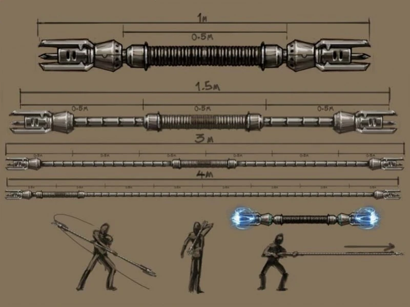 Echani Electro-Quarterstaff | Twilight Templars Wiki | Fandom