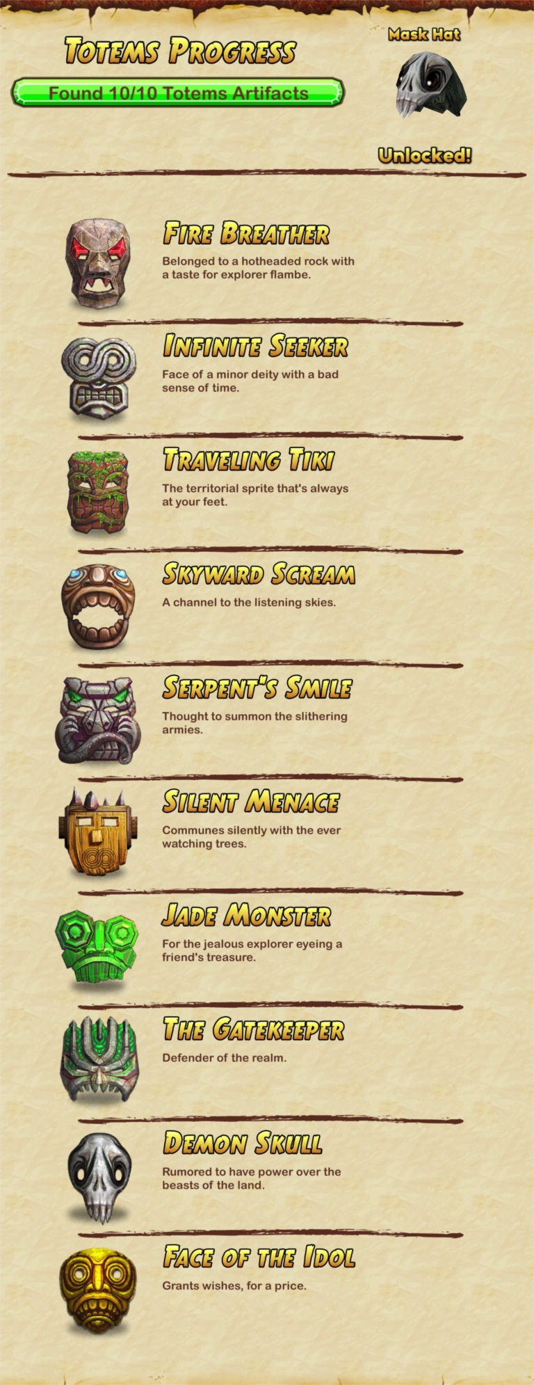 Totems | Temple Run Wiki | FANDOM powered by Wikia