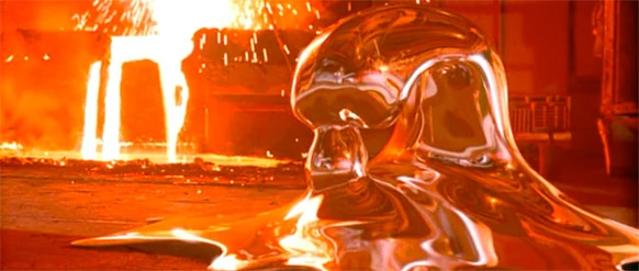 Picture from the upcoming Terminator reboot starring Linda Hamilton as ...