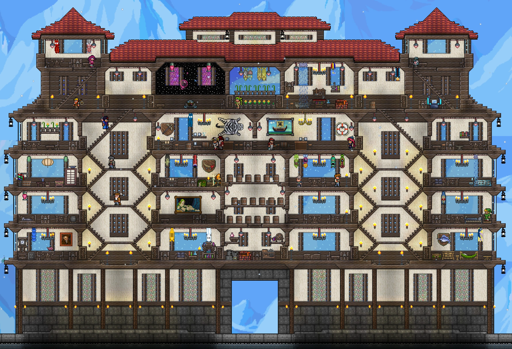 Terraria buildings
