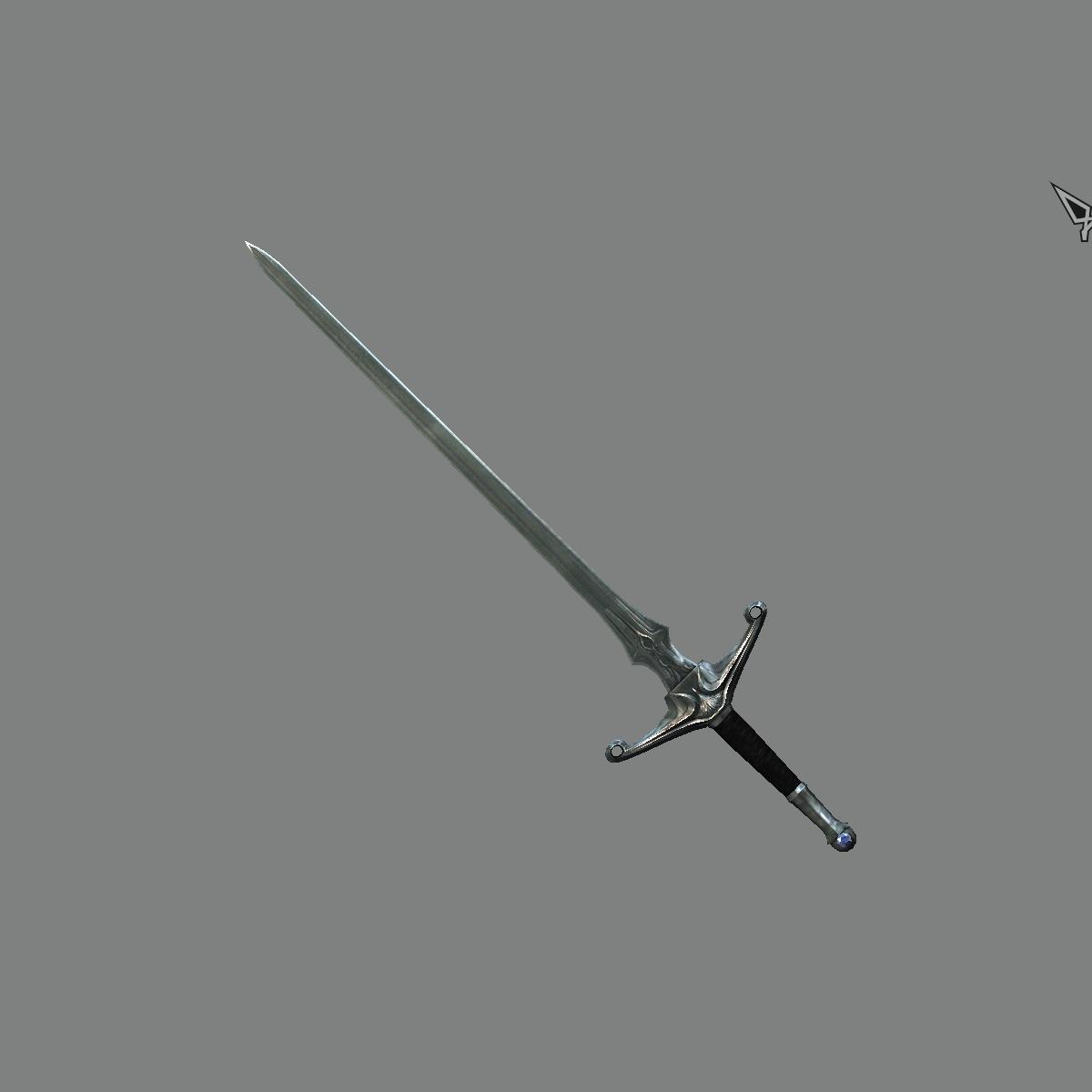 Silver Longsword The Elder Scrolls Mods Wiki Fandom Powered By Wikia