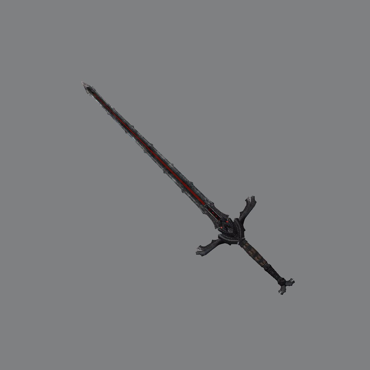 Daedric Sword Morrowind