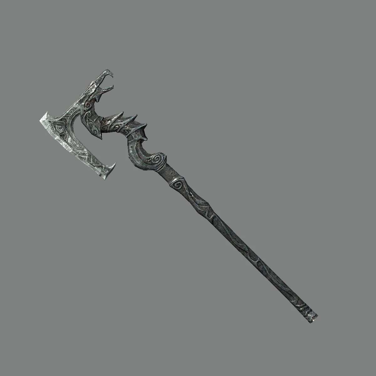 Nord Hero Axestaff (Immersive Weapons) | The Elder Scrolls Mods Wiki ...