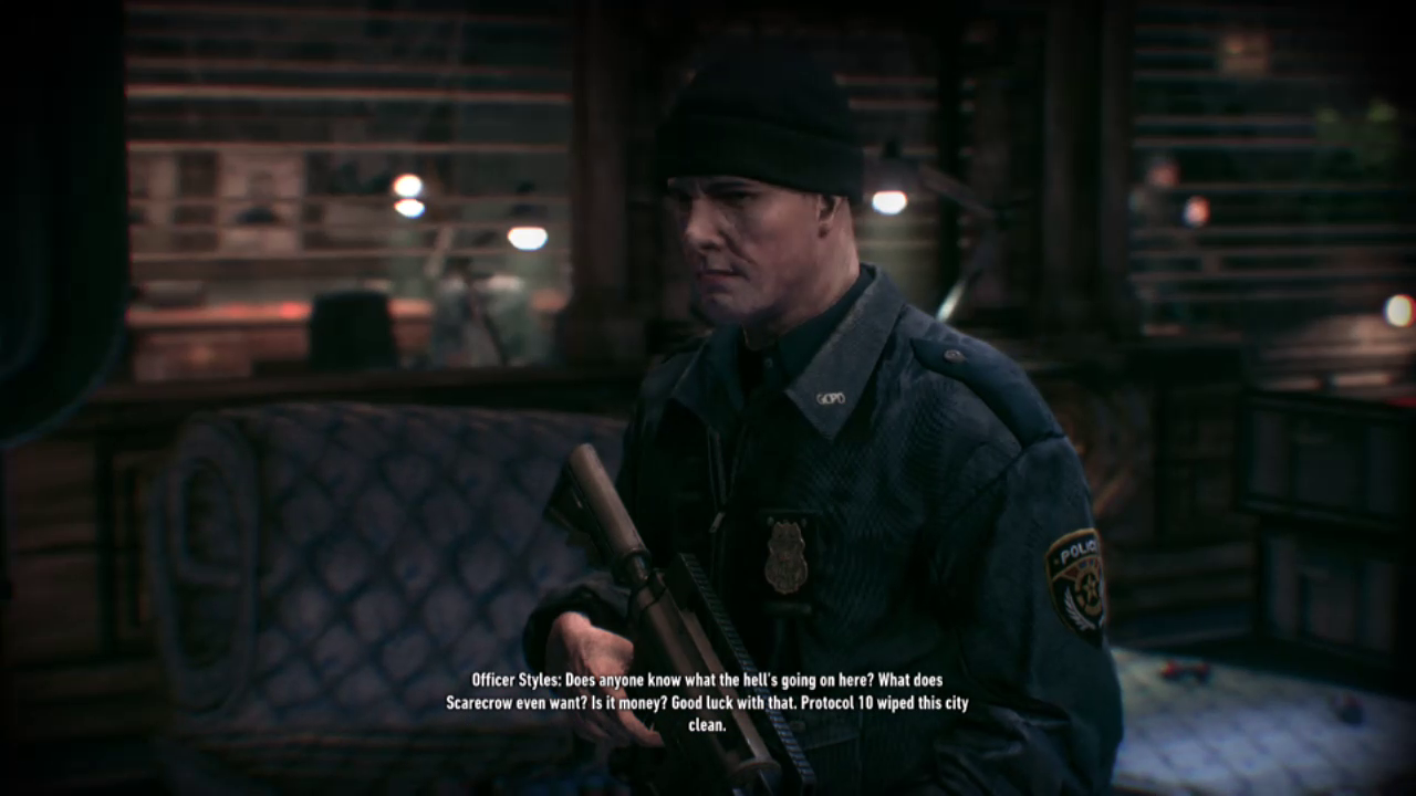 Officer Styles The Arkham Universe Wiki Fandom Powered By Wikia