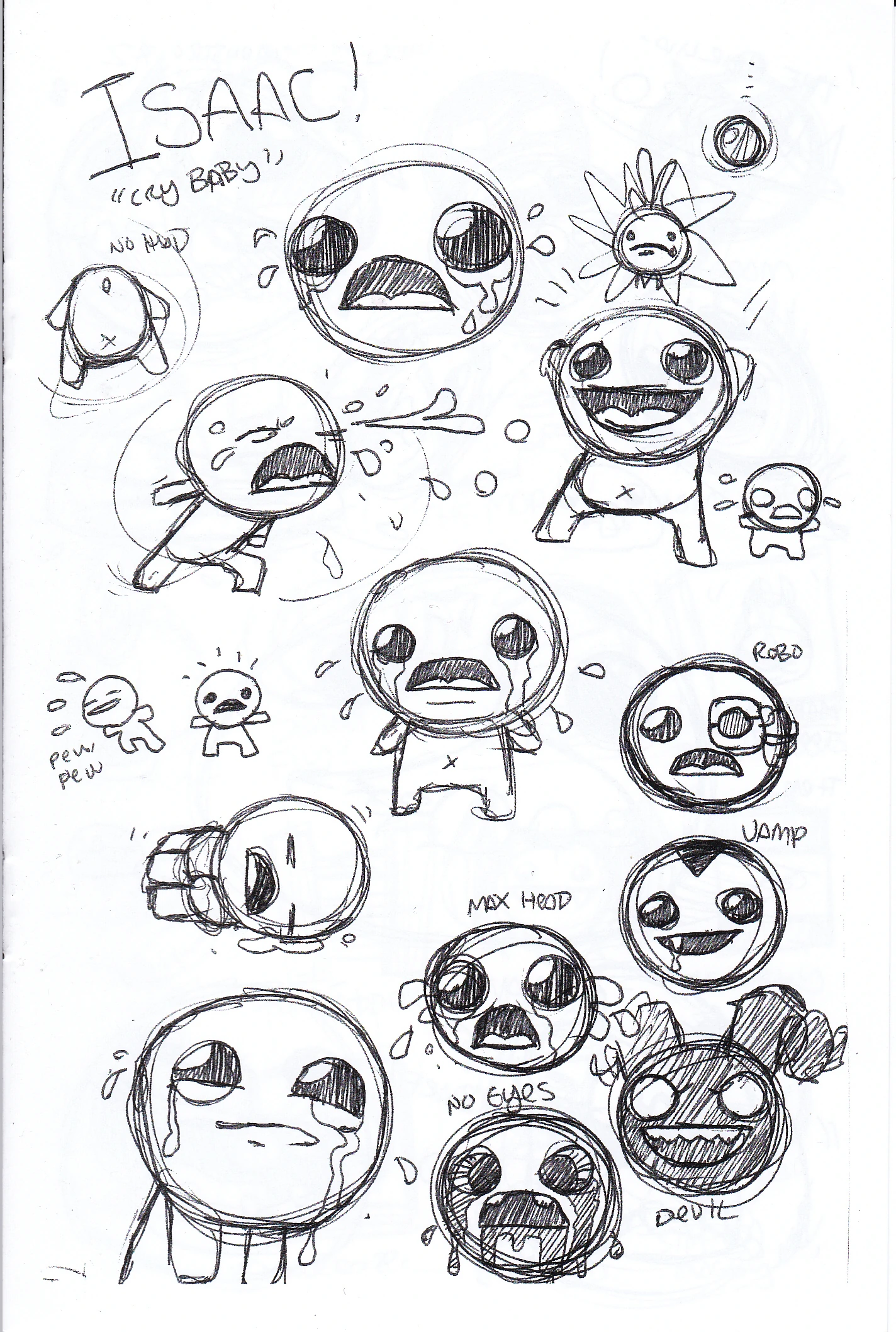 Isaac (Character) | The Binding of Isaac: Rebirth Wiki | FANDOM powered ...