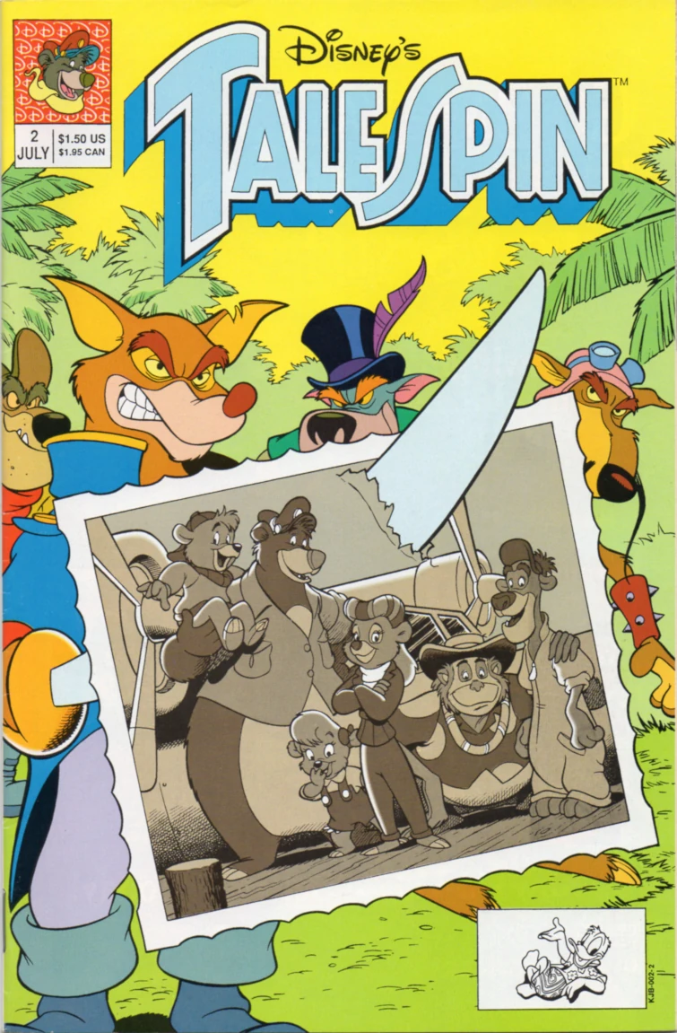 TaleSpin (Disney Comics) Issue 2 | The Disney Afternoon Wiki | Fandom