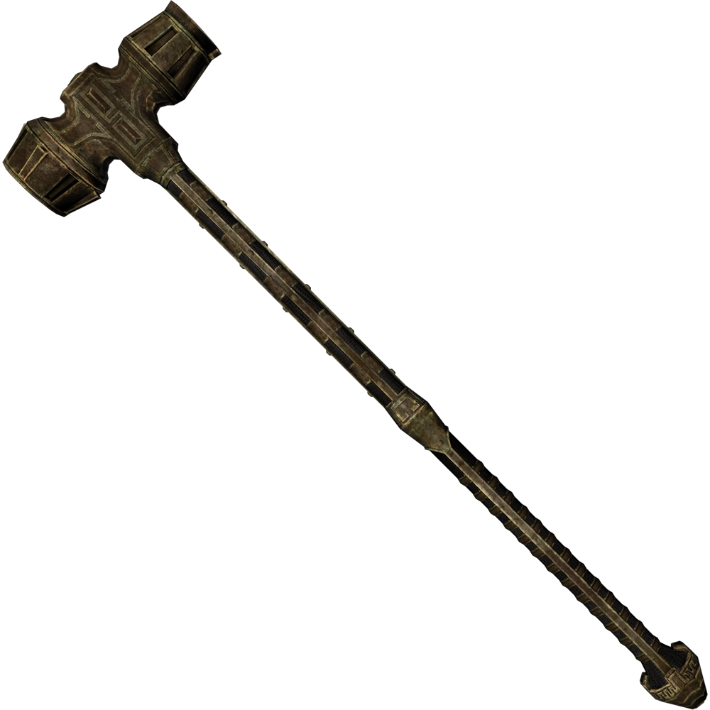 Martelo de Guerra Dwemer (Skyrim) | Wiki The Elder Scrolls Arquivos ...
