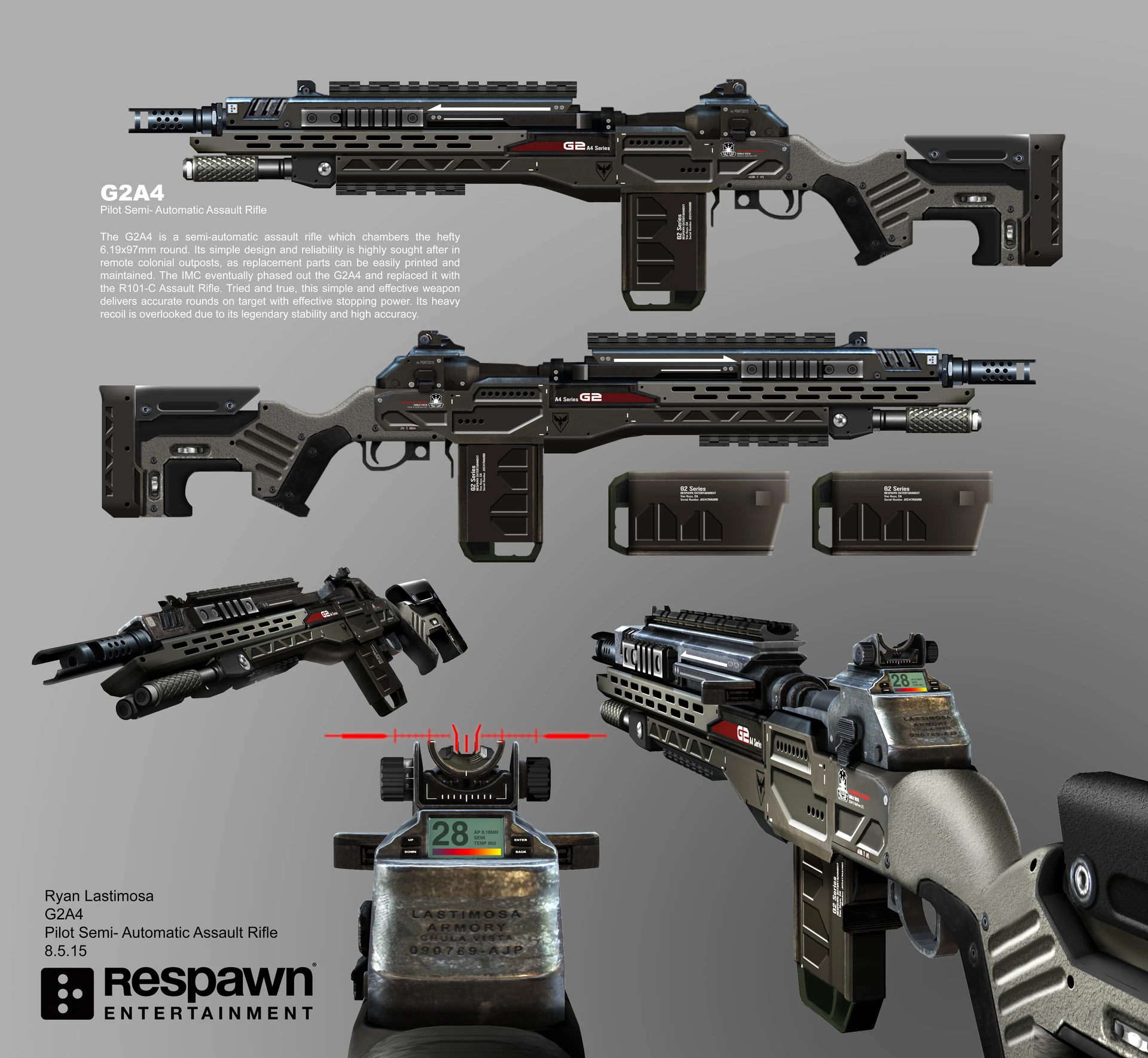 G2A4 Battle Rifle | The Frontier Wikia | Fandom