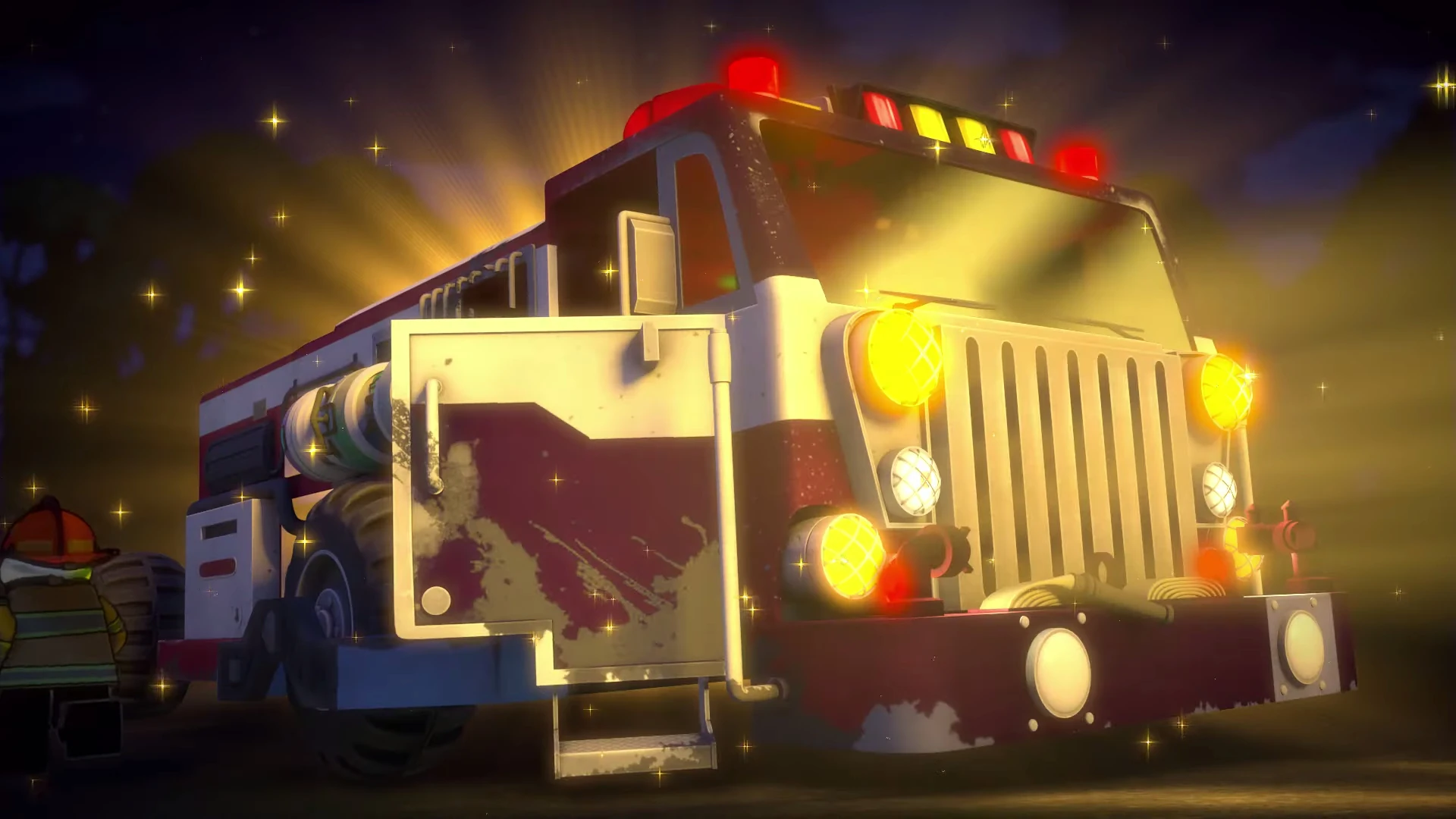 Phantom Fire Truck 3000 | Hidden Side Wiki | Fandom