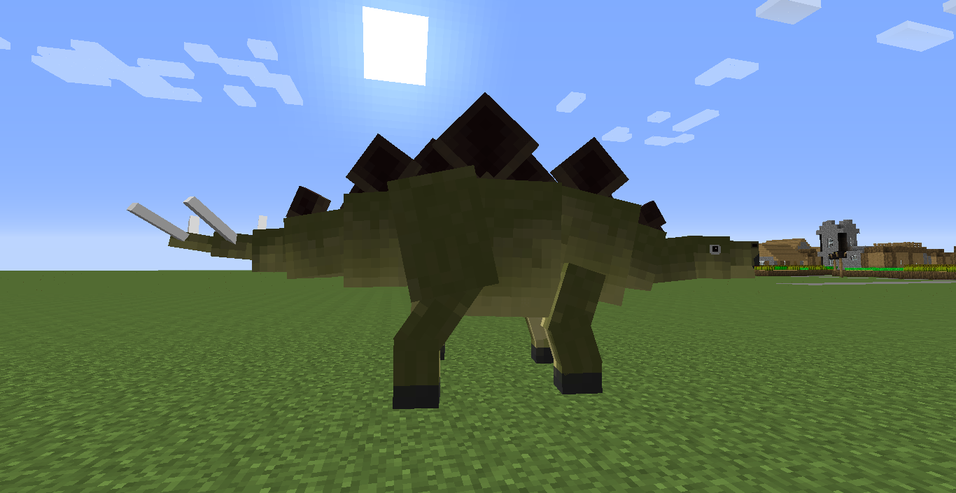 Image Female Stegosaurus Png The Jurassicraft Minecraft Mod Wiki