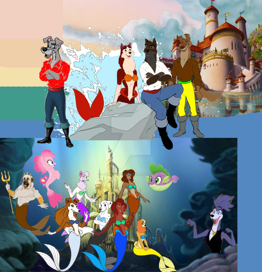 The Little Mer-Husky (Tyson1993's Jenna version) | The Little Mermaid ...