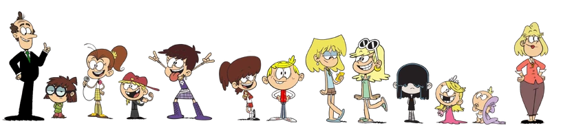 The Loud Family (The Luxurious Loud House) | The Loud House Fanon Wikia ...