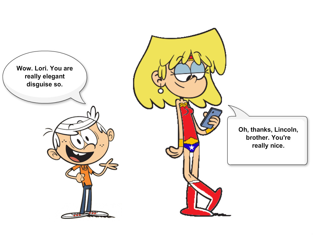 Lori Loud as Wonder Woman | The Loud House Fanon Wikia | FANDOM powered ...