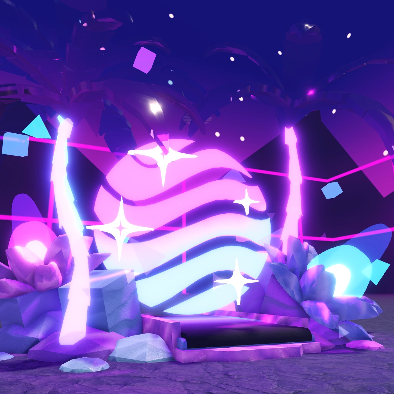 Vaporwave Vibe Visualizer | The Miner's Haven Wikia | Fandom