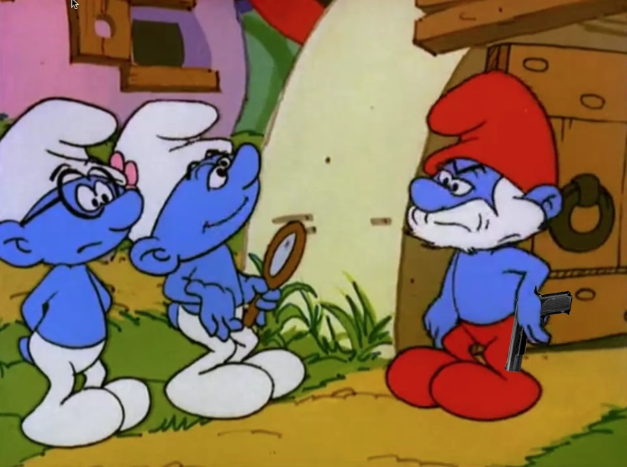 Papa Smurf's Gun | The Smorfs Wiki | Fandom