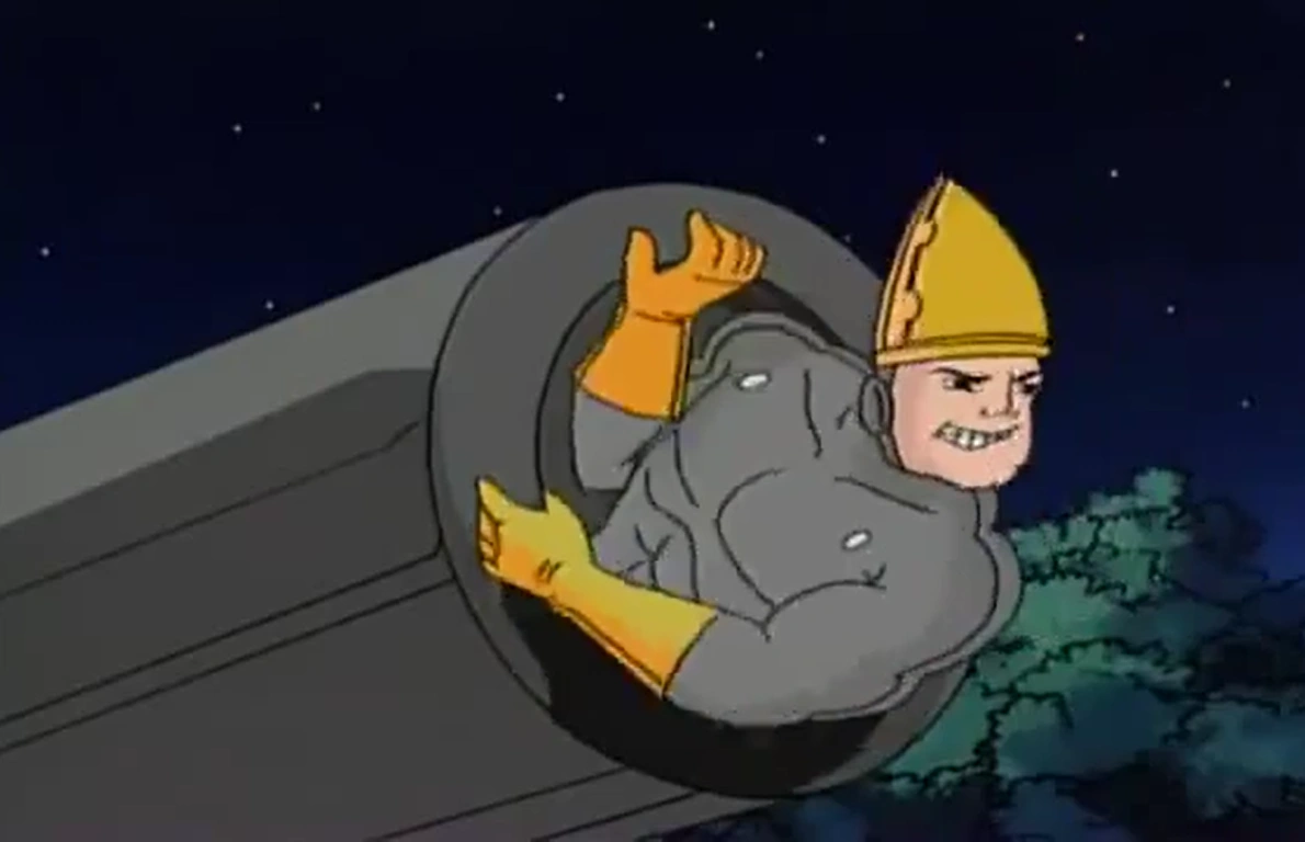 Human Bullet | The Tick Animated Wiki | FANDOM powered by Wikia