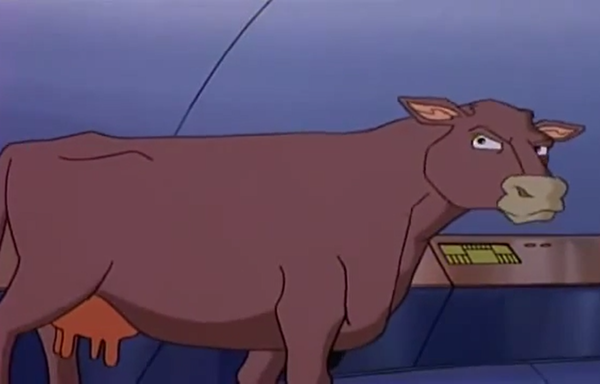 Man Eating Cow The Tick Animated Wiki Fandom Powered By Wikia