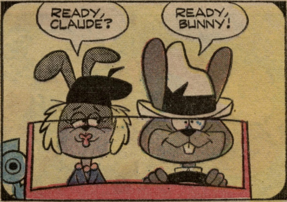Bunny and Claude | Looney Tunes Comics Wiki | Fandom