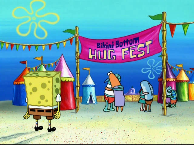 Bikini Bottom Hug Festival | THE ADVENTURES OF GARY THE SNAIL Wiki | Fandom
