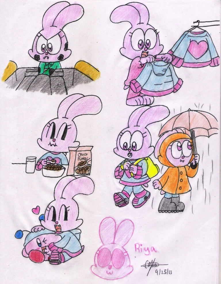 Image - My 2nd Chowder OC Riya - doodle 2.jpg | The Amazing World of ...