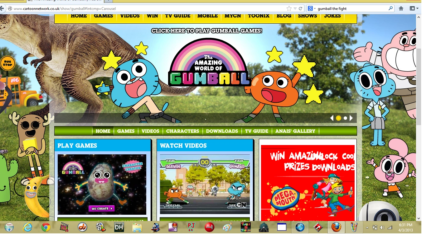 Image - Websiteerror.png | The Amazing World of Gumball Wiki | FANDOM ...