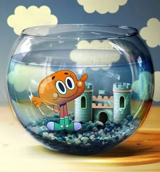 Image - Darwin Fishbowl.jpg | The Amazing World of Gumball Wiki ...