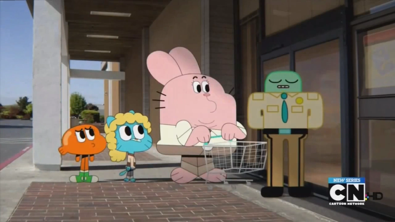 Green Security Guard | The Amazing World of Gumball Wiki | Fandom