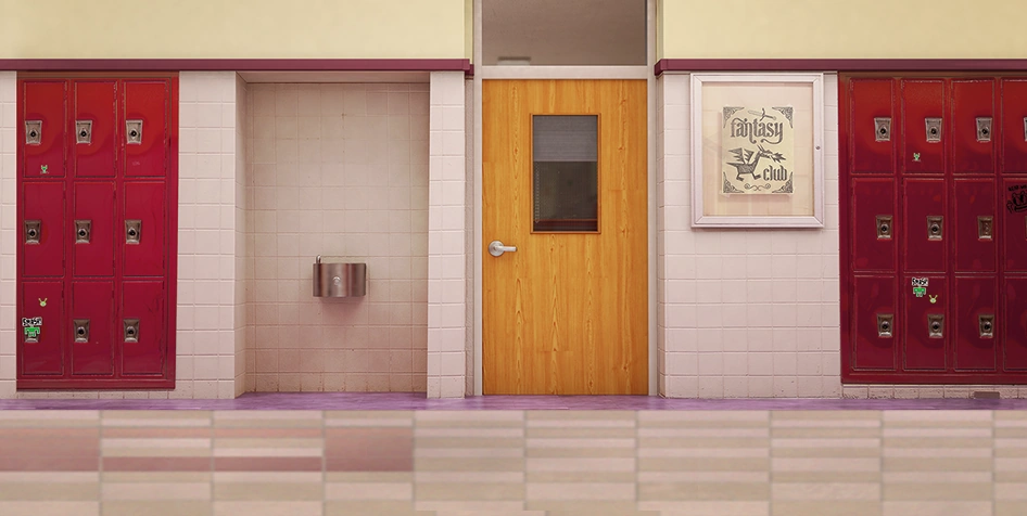 Image - ElmoreJrHighHallwayDOOR.png | The Amazing World of Gumball Wiki ...