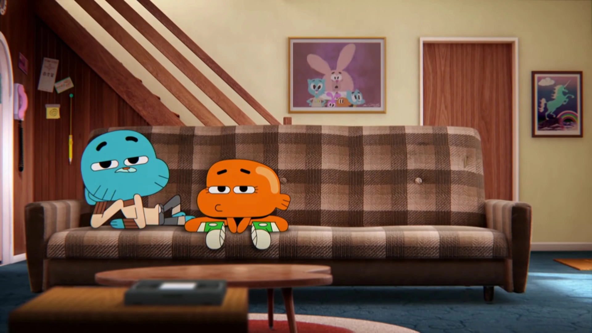 Image - Watching TV.png | The Amazing World of Gumball Wiki | FANDOM ...