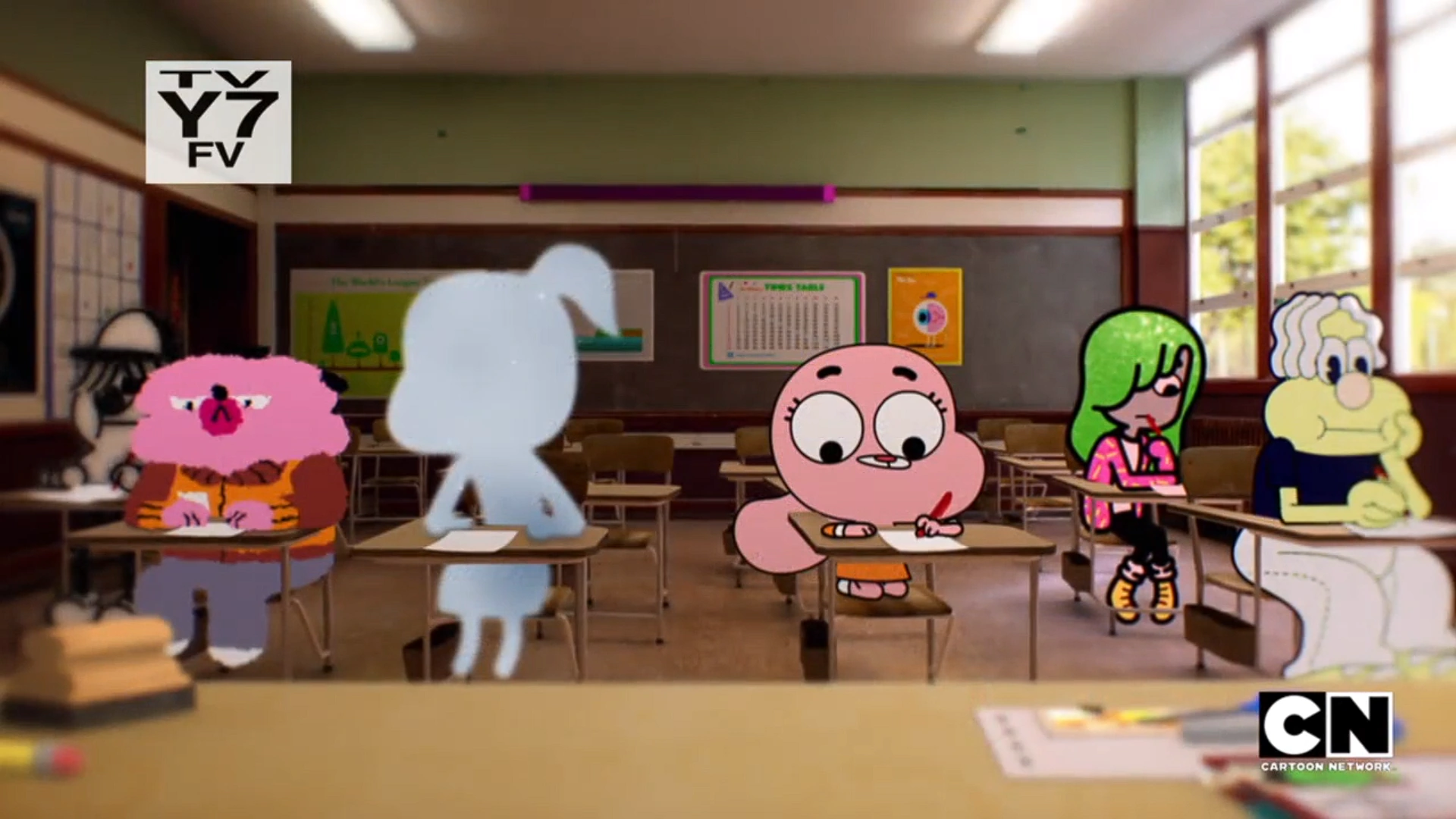 Mr. Corneille's classroom | The Amazing World of Gumball Wiki | FANDOM ...