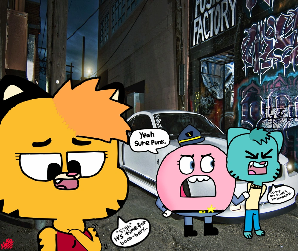 Doughnut Sheriff | The Amazing World of Gumball FanFic Wiki | Fandom