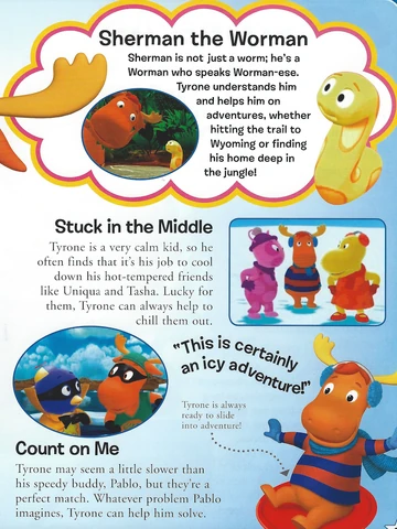Image - The Backyardigans Sherman the Worman in The Essential Guide.png ...