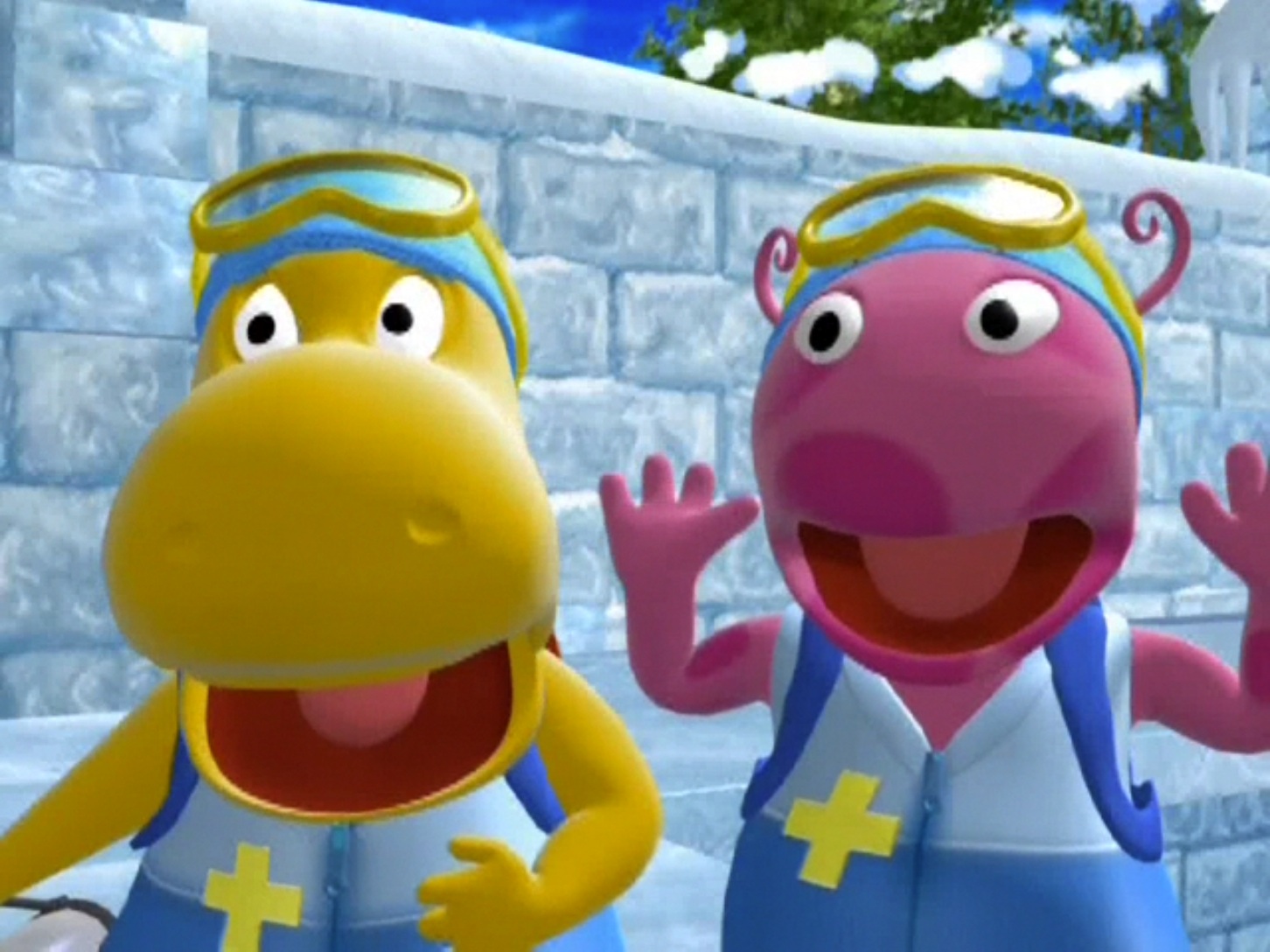 Image - Uniqua Tasha Scream.jpg | The Backyardigans Wiki | FANDOM ... Image - Uniqua Tasha Scream.jpg | The Backyardigans Wiki | FANDOM ...