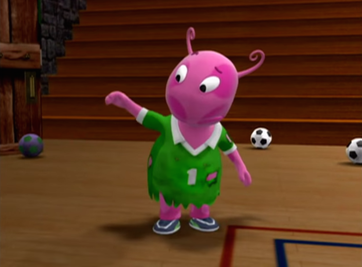 Soccer Monster Uniqua The Backyardigans Wiki Fandom Powered By Wikia